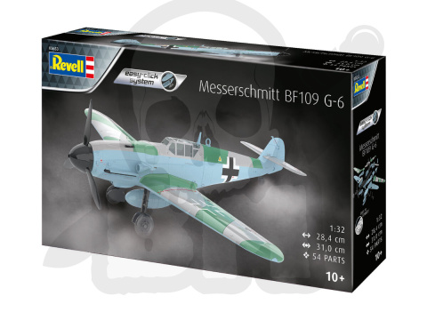 Battle-Models > Revell 03653 Easy Click Messerschmitt Bf109 G-6 1:32